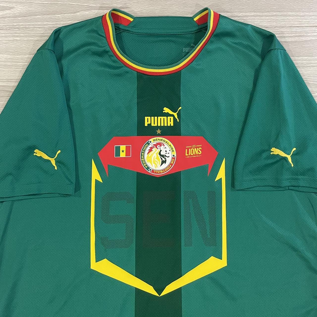 Puma 202/23 Senegal National Team Away Soccer Jersey... | Depop