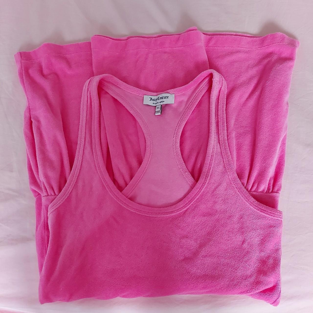 Super cute y2k Juicy Couture beach towel dress Pink... - Depop