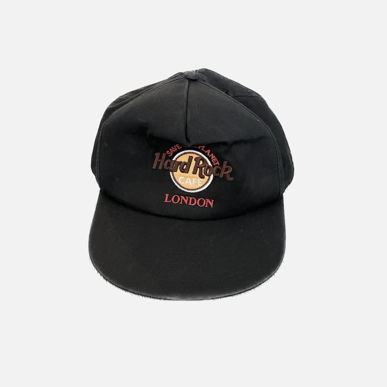 ♠️Black Hard Rock Cafe skater cap Awesome cap with... - Depop
