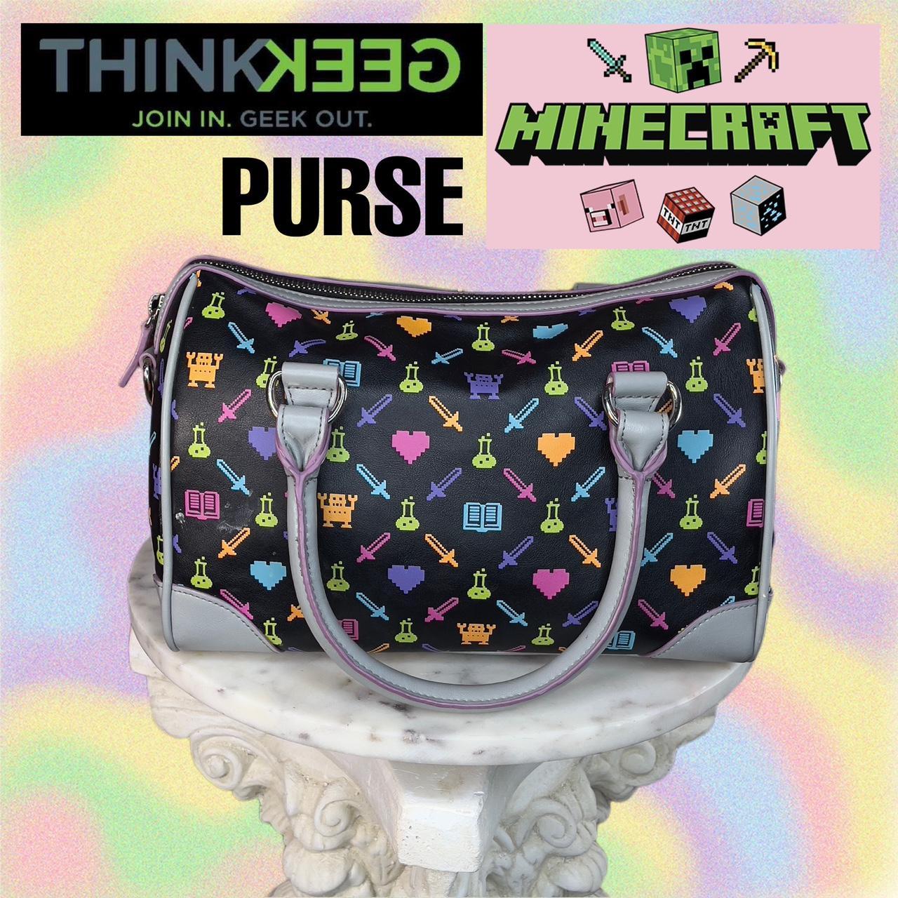think geek Minecraft purse #minecraft #thinkgeek... - Depop