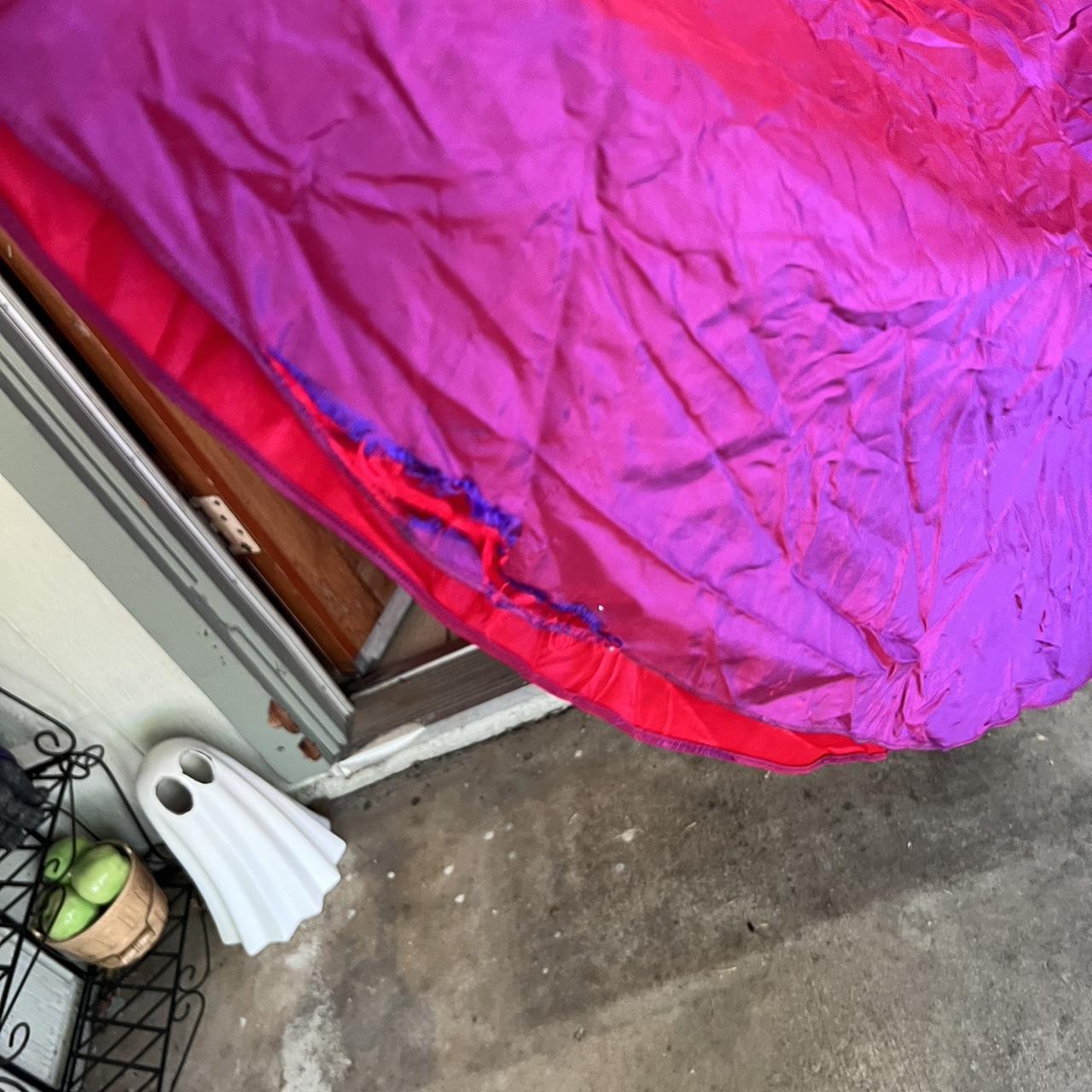 Adorable gothic vampire maxi iridescent prom dress... - Depop