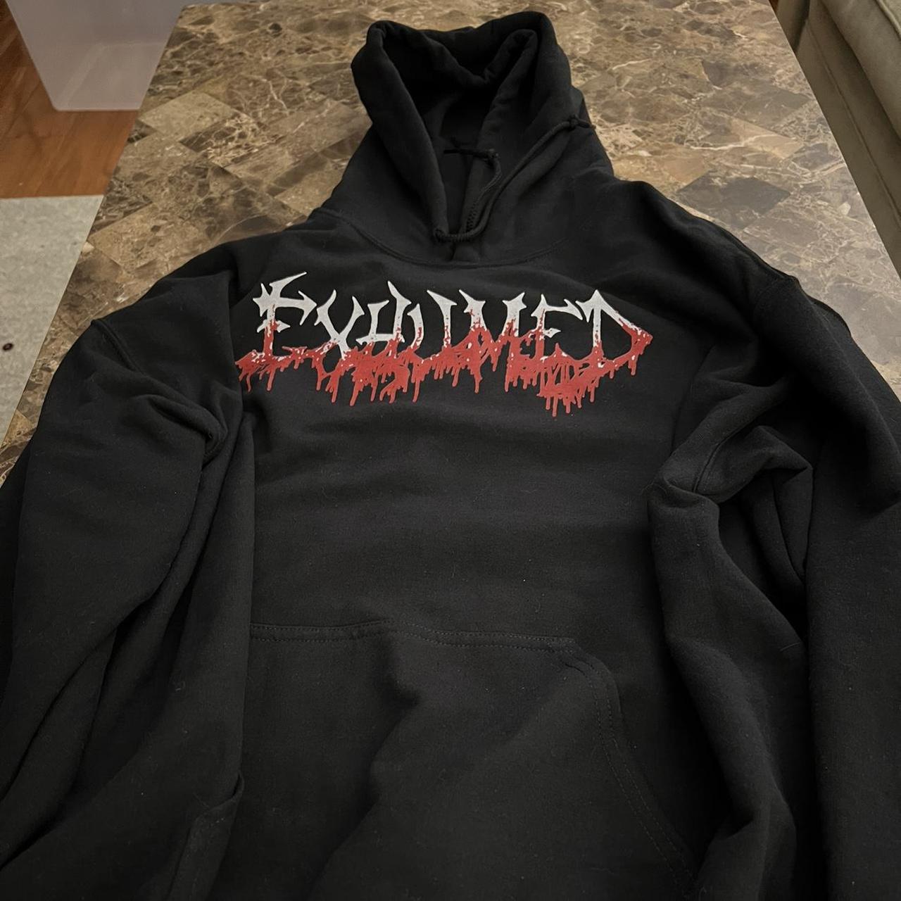 Exhumed hoodie Never worn #exhumed #terrorizer... - Depop
