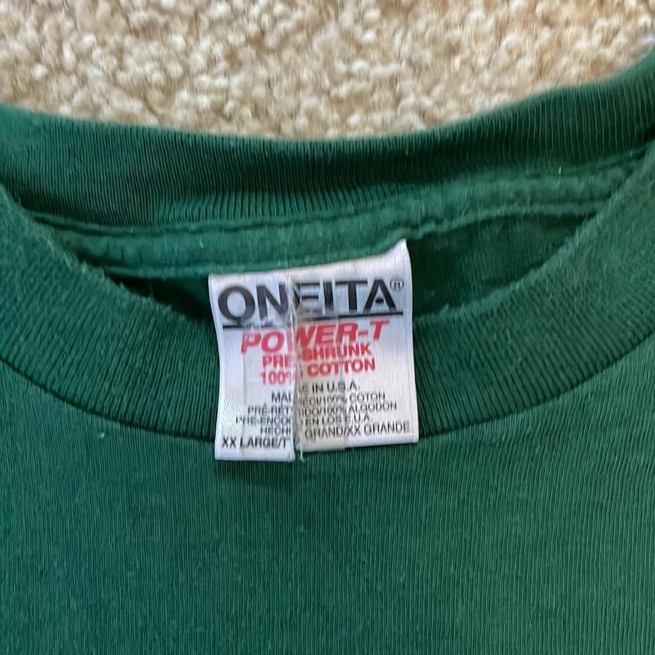 XXL MENS green Puerto Rico graphic t shirt lightly... - Depop