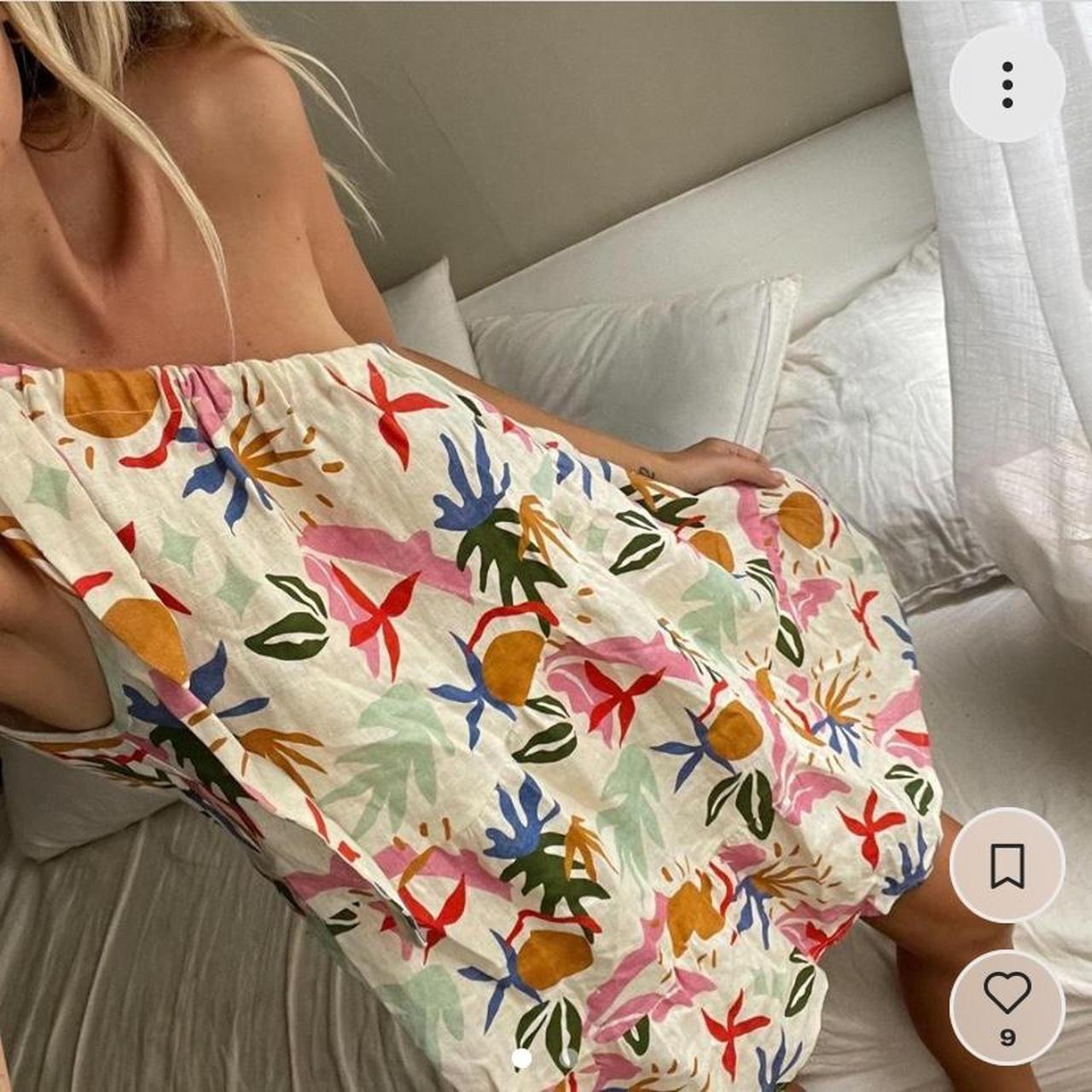 AERE mini dress Great condition. Ties on the side.... - Depop