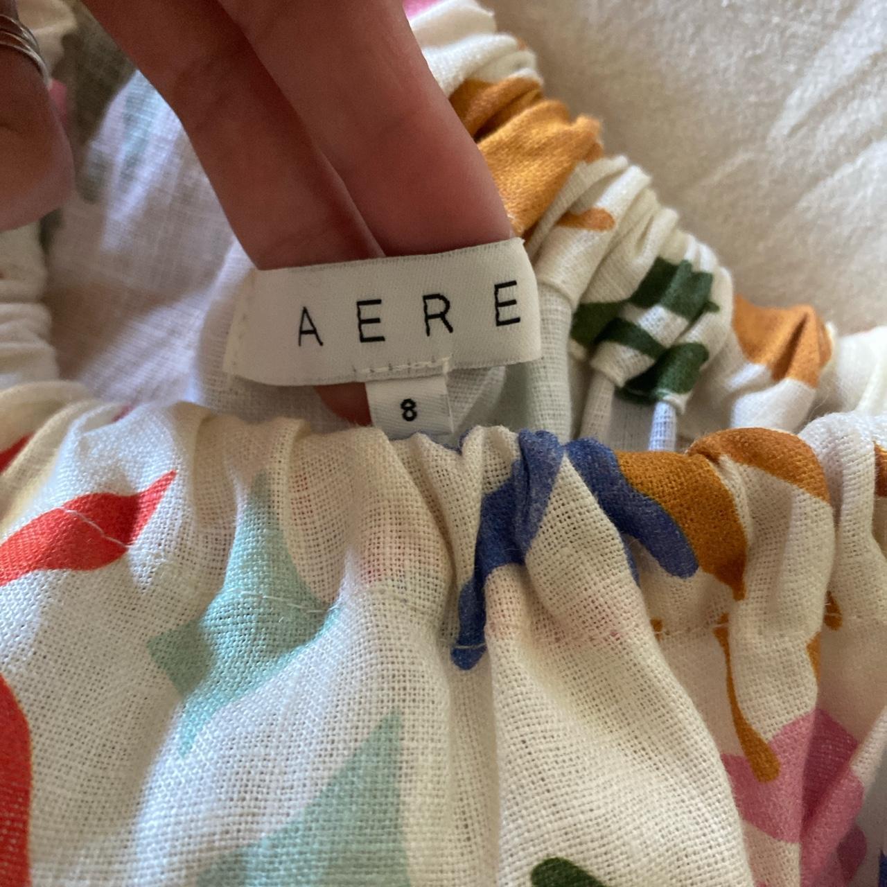 AERE mini dress Great condition. Ties on the side.... - Depop