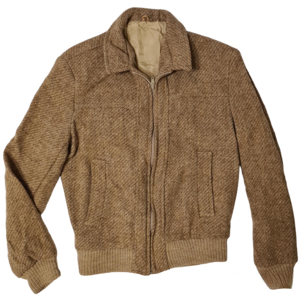 Men's Brown and Tan Jacket | Depop