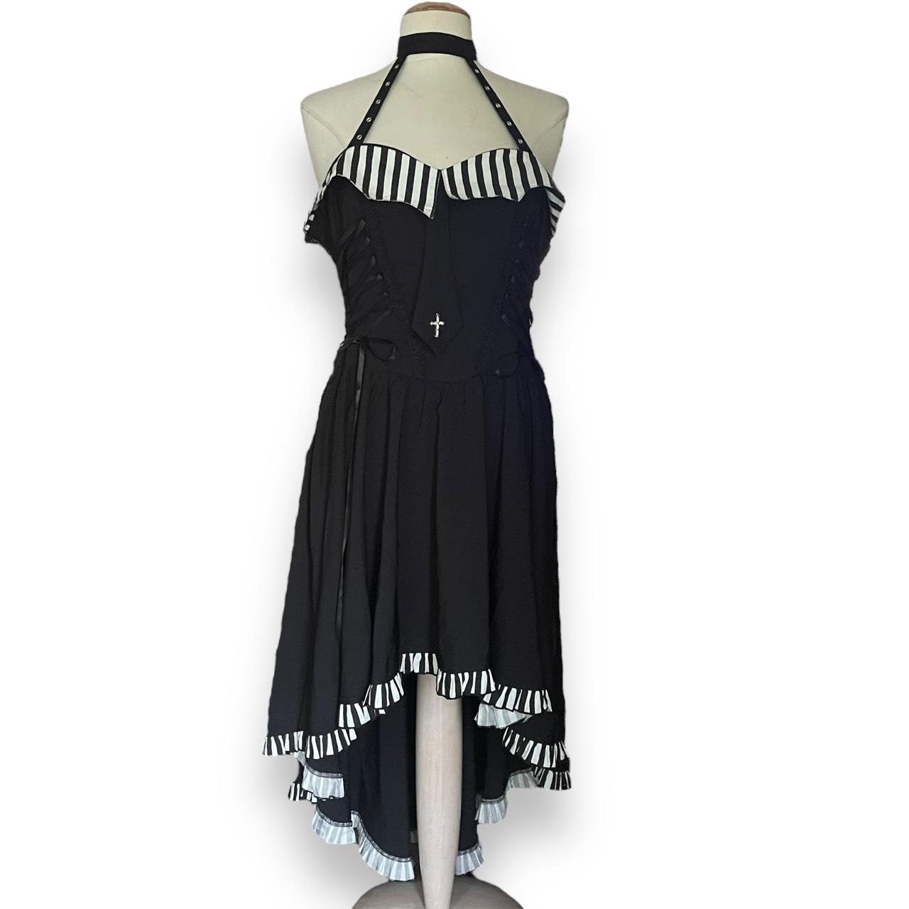 Dark in love gothic nun dress Perfect for a goth... - Depop