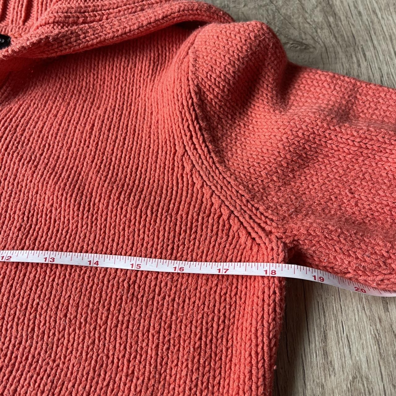 Vintage 90s Rafaella orange sweater with and... - Depop