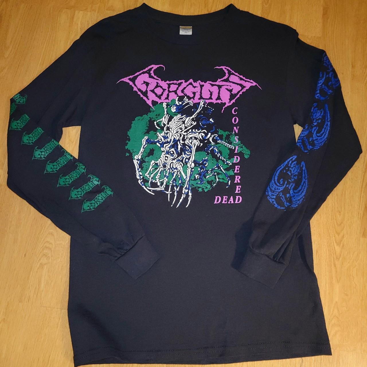 Gorguts bootleg long sleeve, size small. Never worn.... - Depop