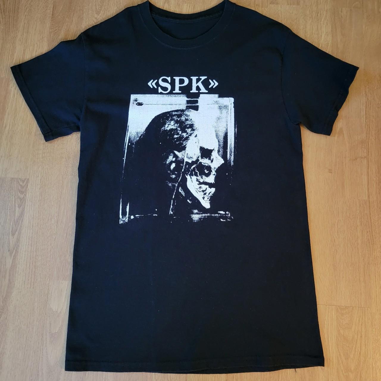 SPK shirt, size small. Worn, but in excellent... - Depop