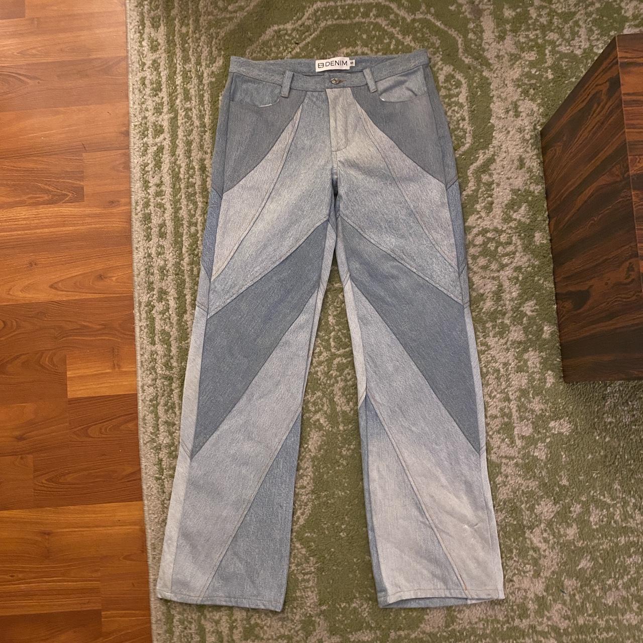 EB Denim Patchwork Jeans. #ebdenim #patchwork #jeans - Depop