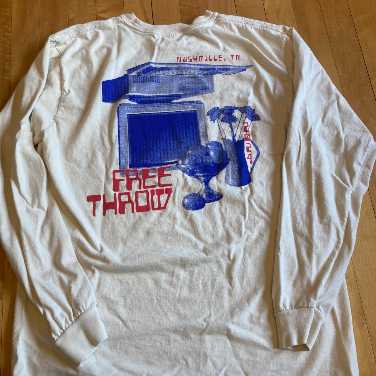 Free Throw band spring 2024 tour longsleeve t... - Depop