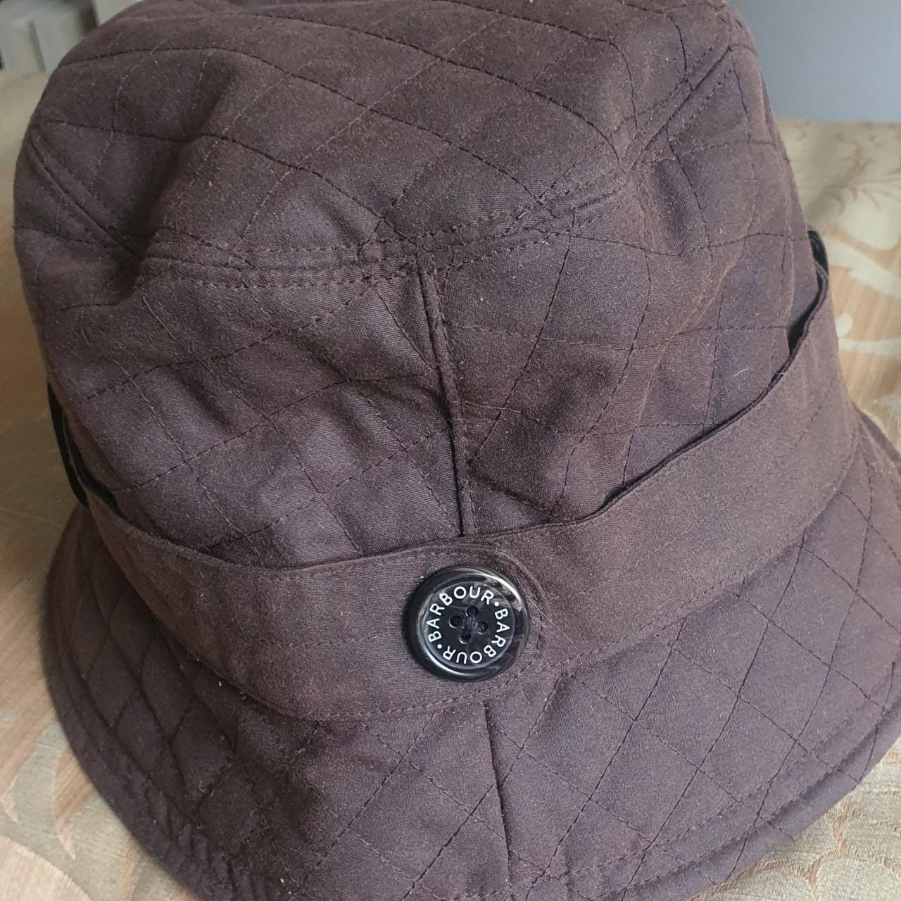 Brown Barbour hat .. size medium - Depop