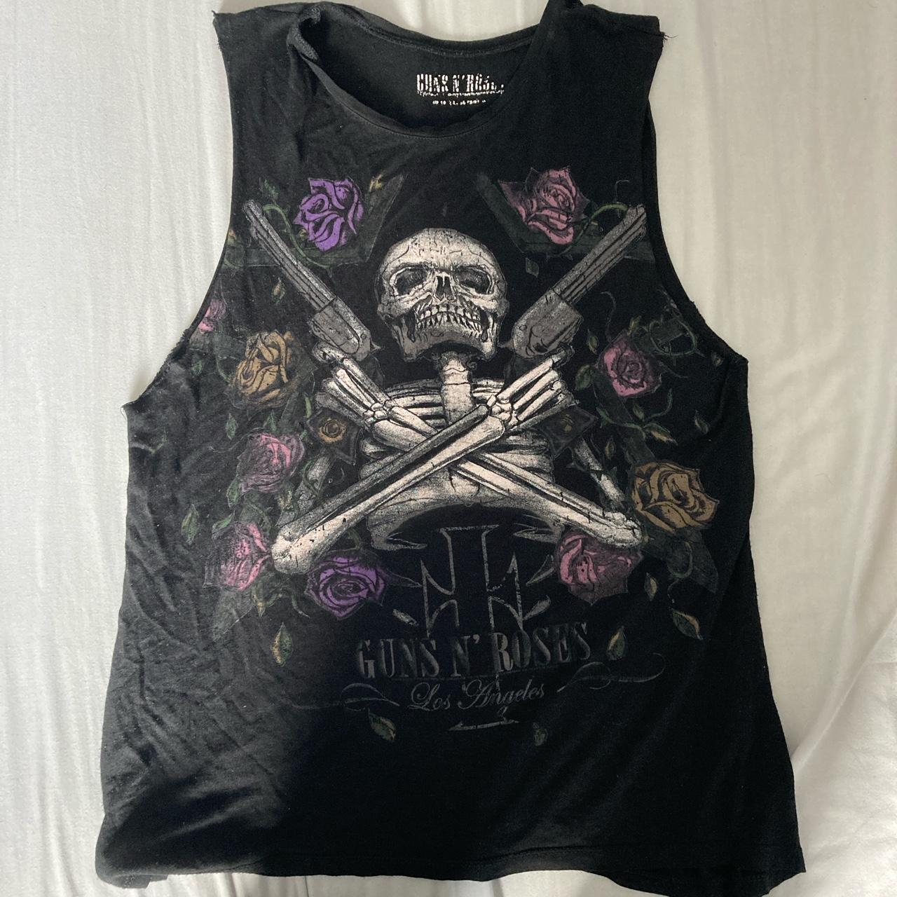 Women's Black and Purple Vest | Depop