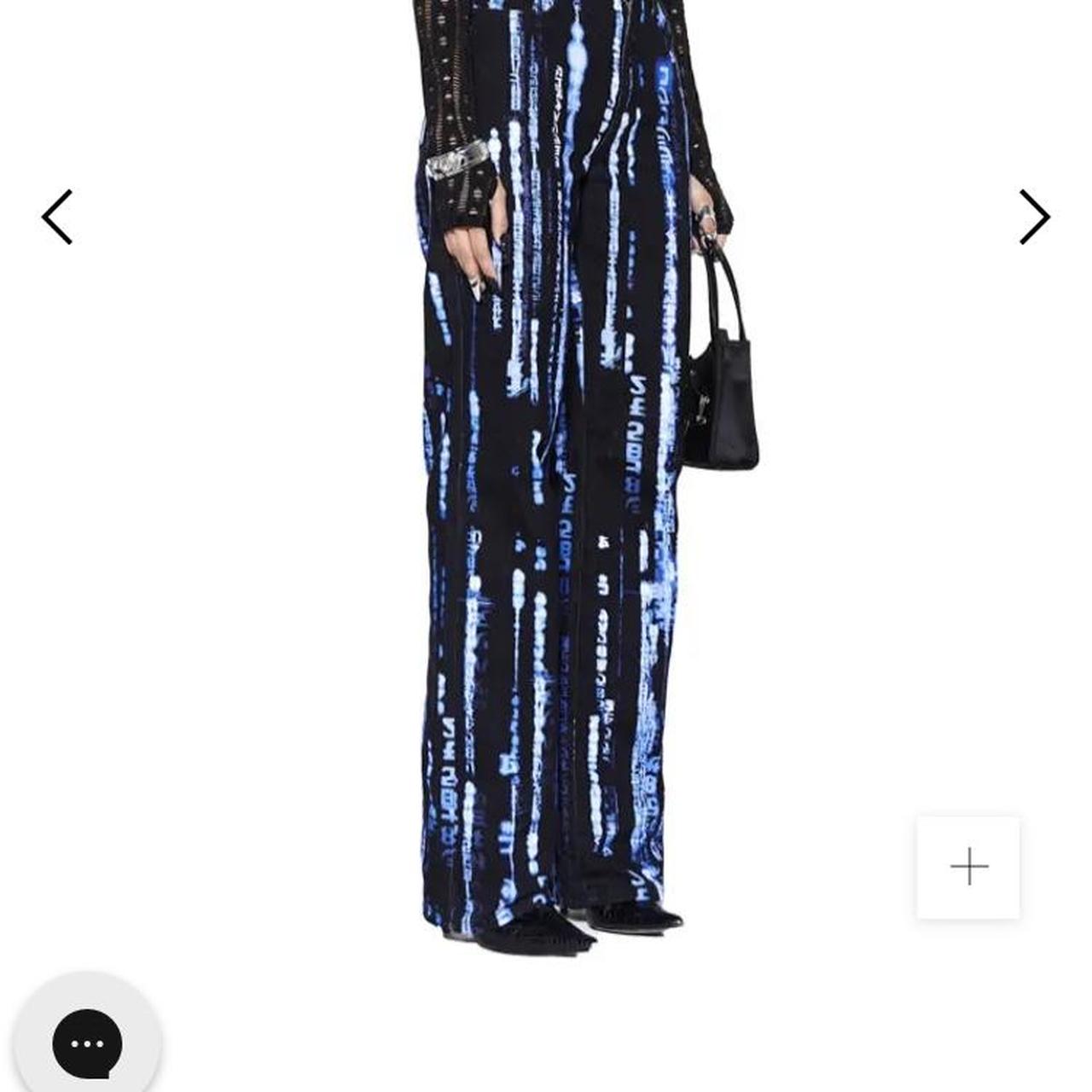 Women’s Jaded LDN matrix blue denim jeans. W25. In... - Depop