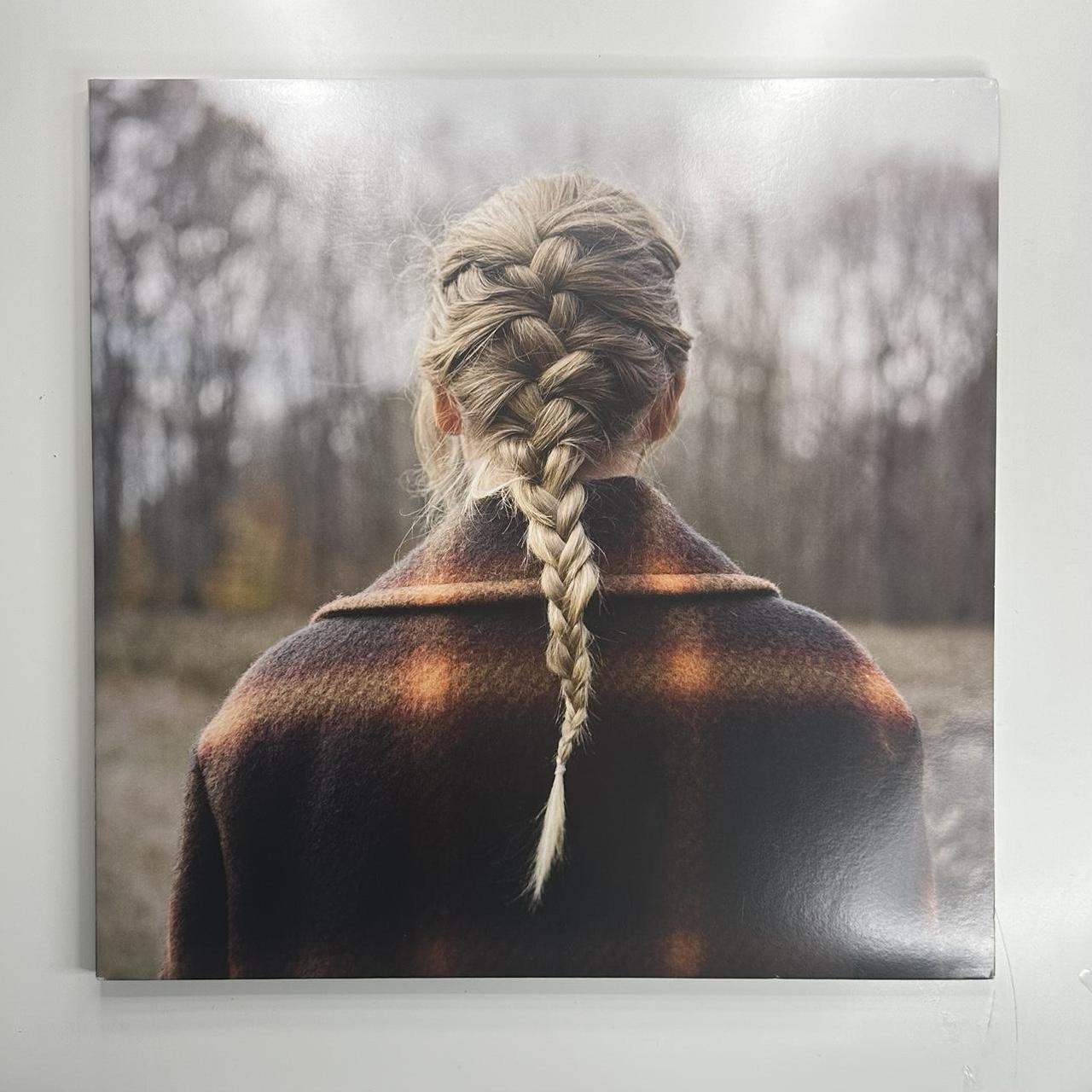 taylor swift evermore album vinyl record 💿 in good... - Depop