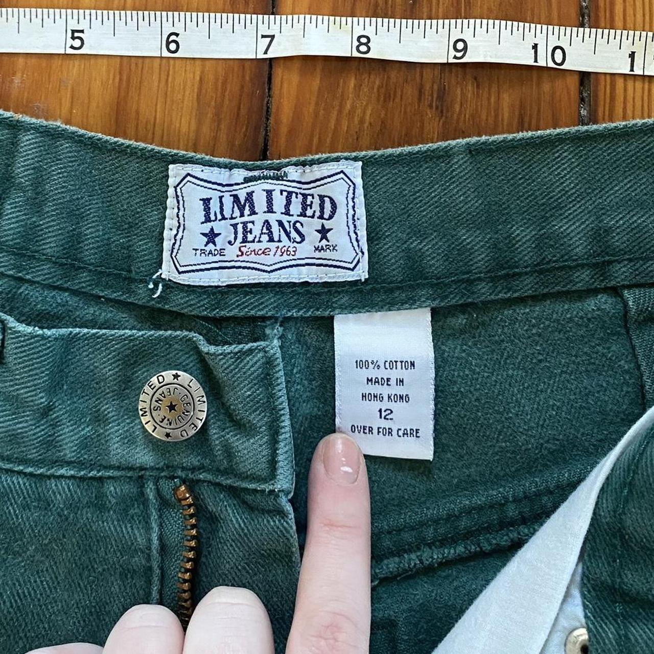 VINTAGE LIMITED JEANS. High rise mom jeans dark... - Depop