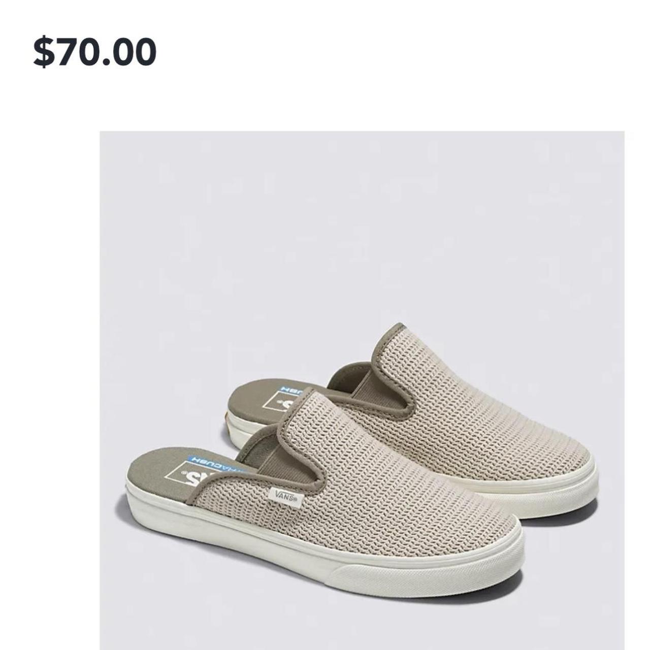 Vans ultra cush Mule mesh, size 8.5! Only worn once,... - Depop