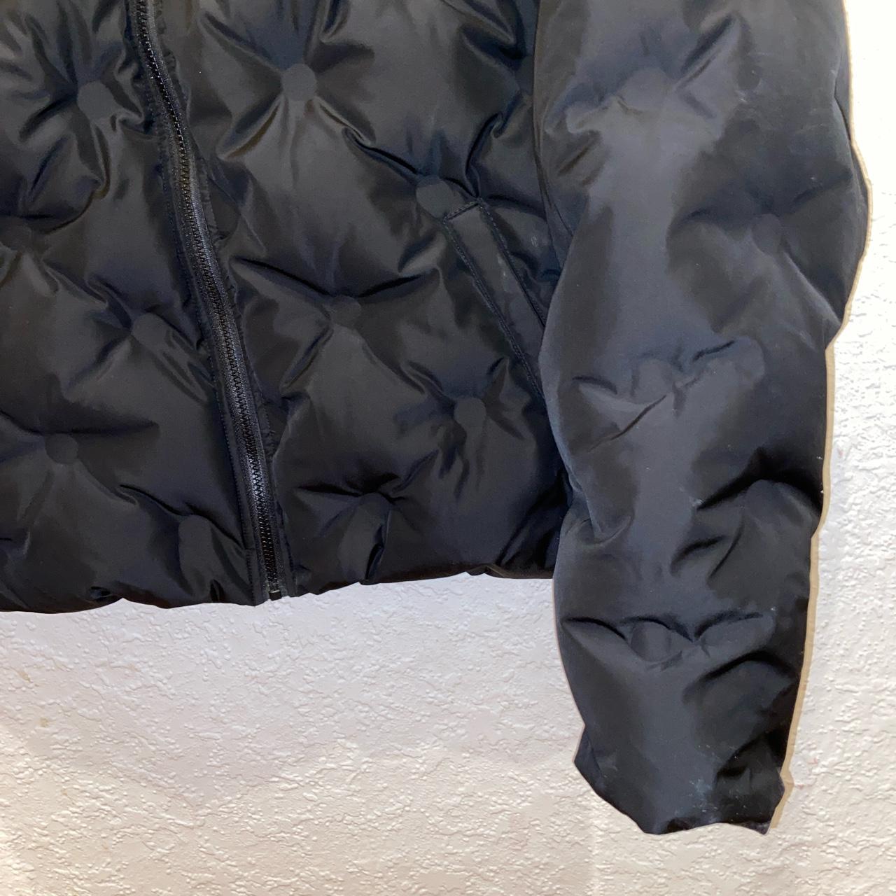 Collusion Women's Black Coat | Depop