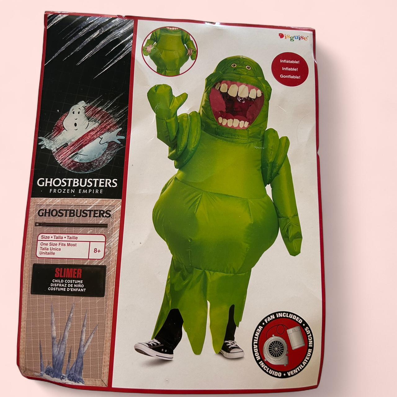 Slimer Ghostbusters inflatable costume 🤣🤣🤣🤣🤣... | Depop