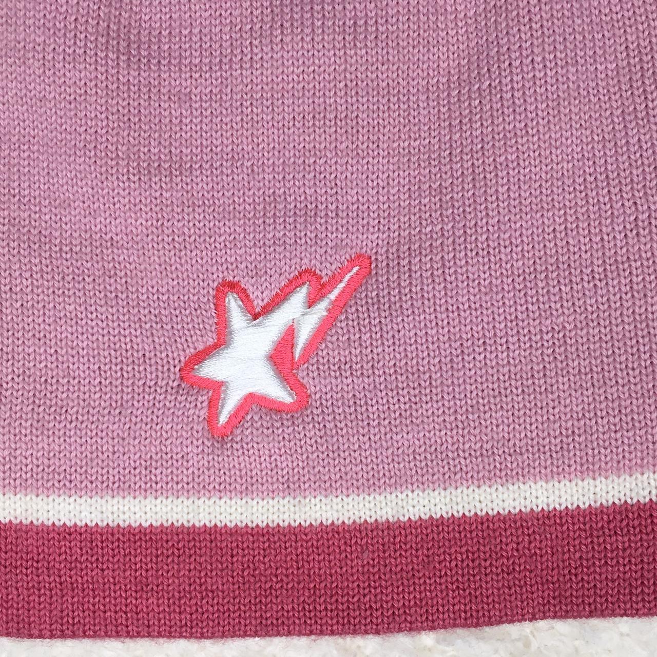 Pink Bapesta Beanie Vintage Nigo Era Star Sweater... - Depop