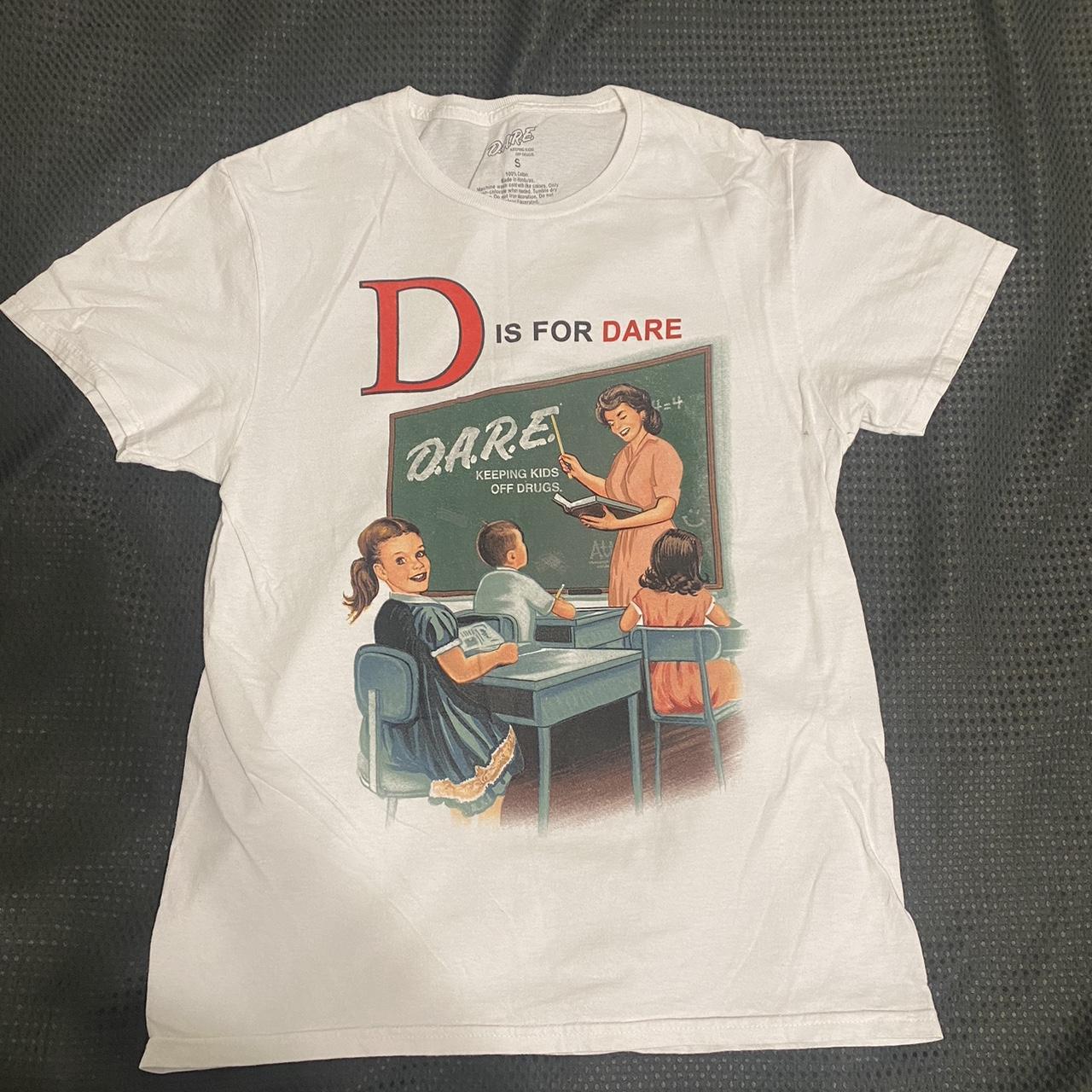 DARE tee shirt. Great condition. Fits true to size... - Depop