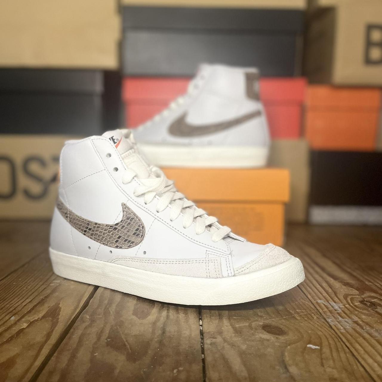 Nike blazer high 77 reptile Colourway Size 5 Great... - Depop