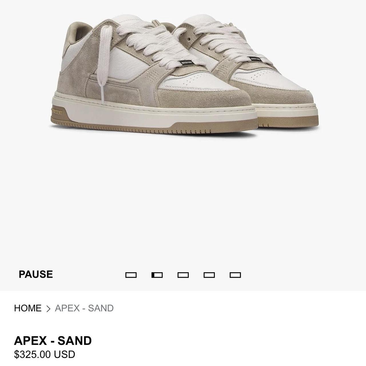 REPRESENT apex-sand sneakers 7 men’s 8.5 woman’s... - Depop
