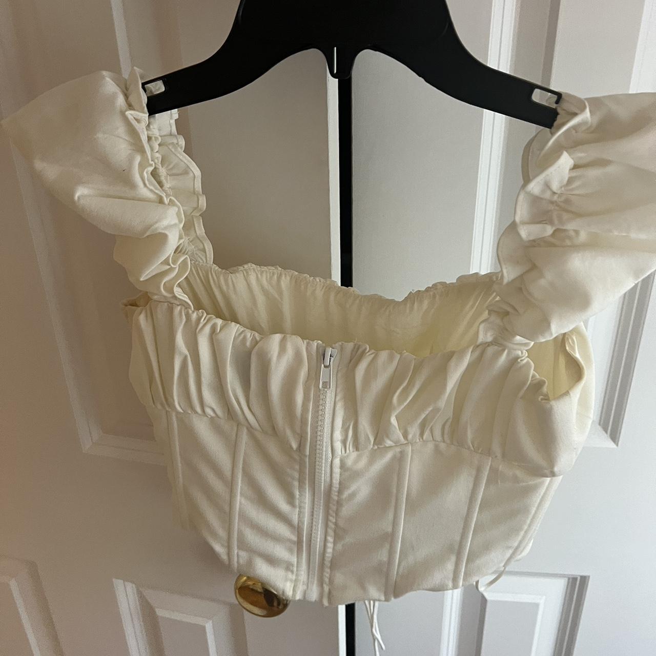 Princess Polly bustier top size 2 perfect condition... - Depop