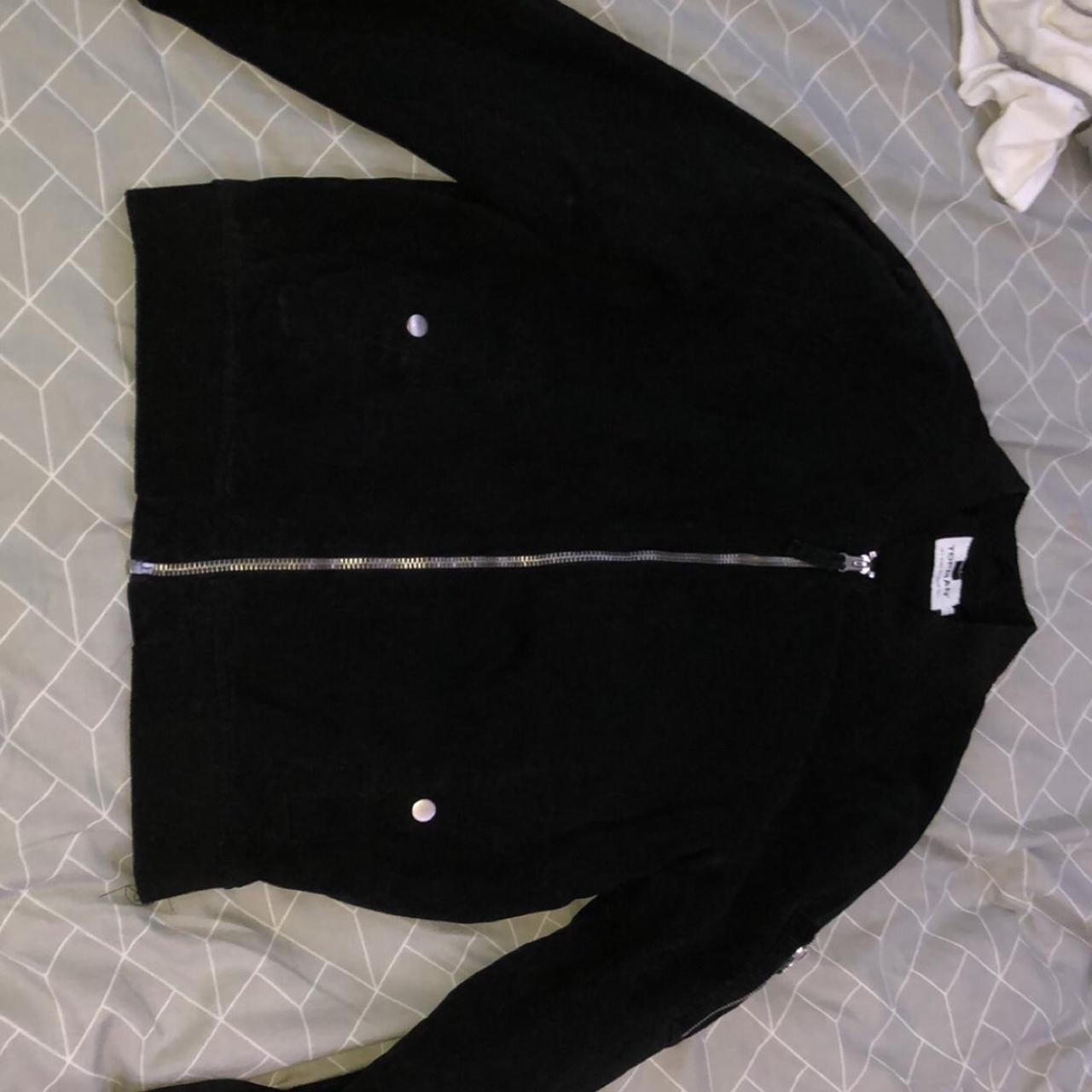 men’s topman bomber jacket - size large but runs... - Depop