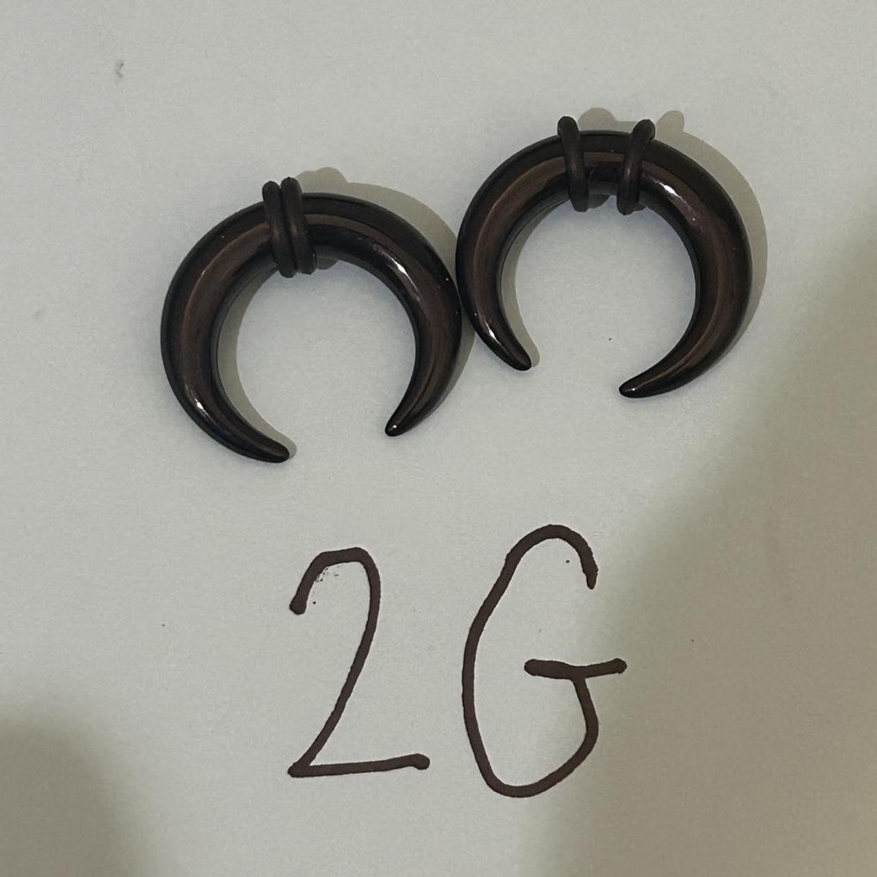 2G septum 2gauge septum stretched septum 2 pack... | Depop