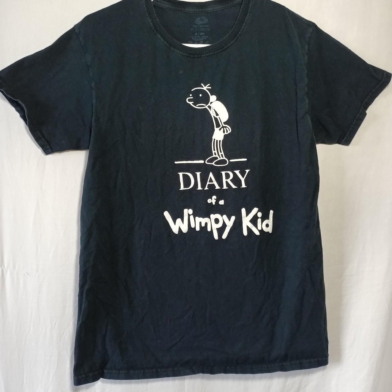 Diary Of A Wimpy Kid Shirt Black Small Y2K Fruit Of... - Depop
