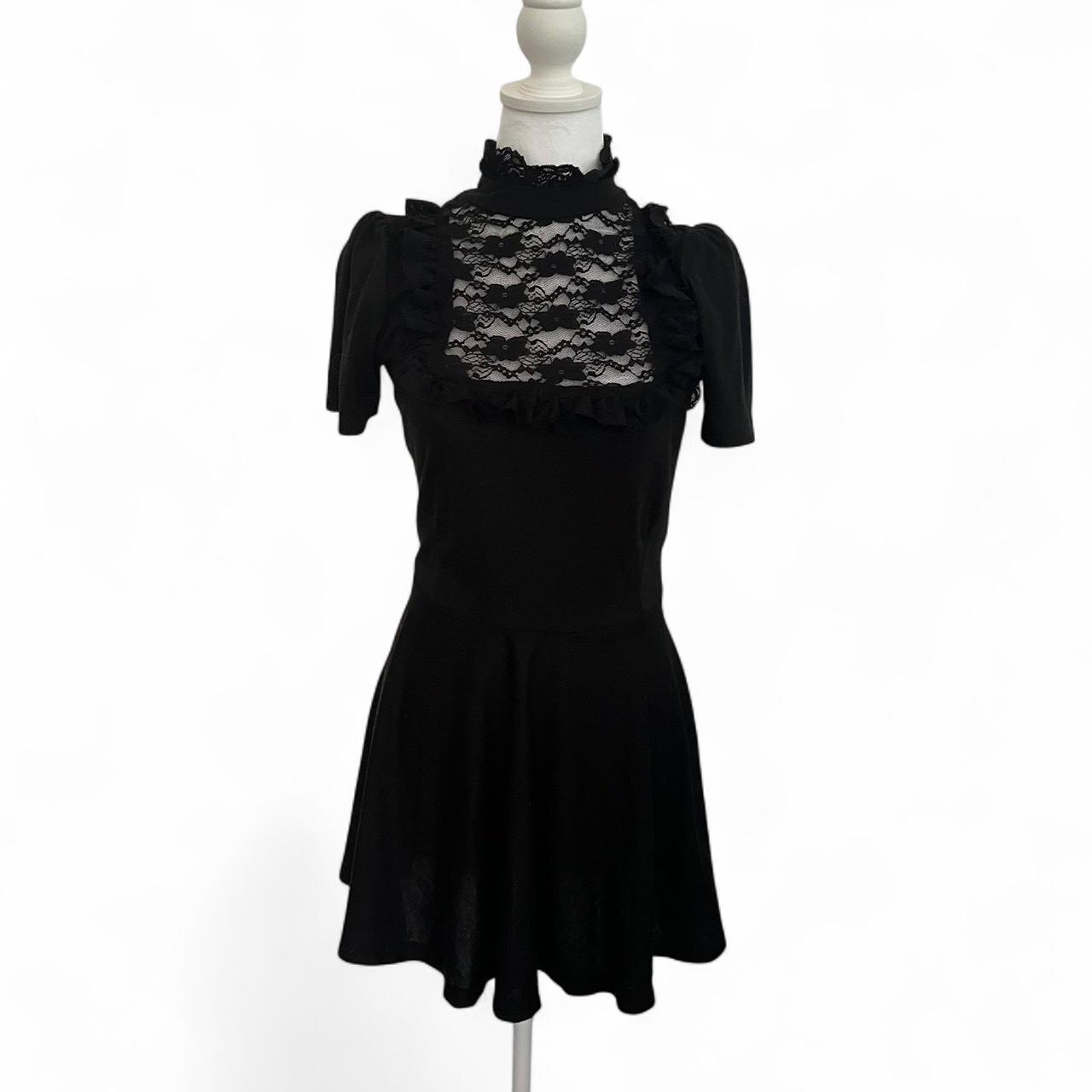 90’s gothic dollette scene dress in perfect... | Depop