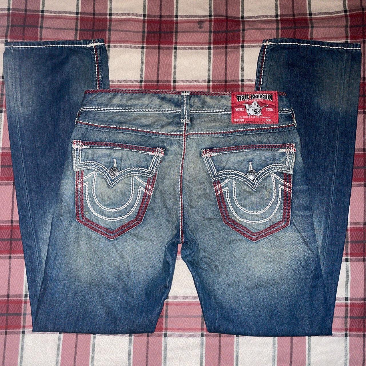 True religion Mega T jeans Size 32 Extra thick... - Depop