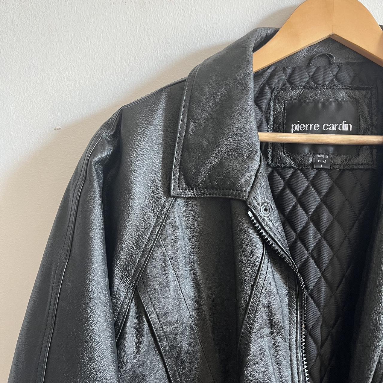 Pierre Cardin Men's Black Jacket | Depop