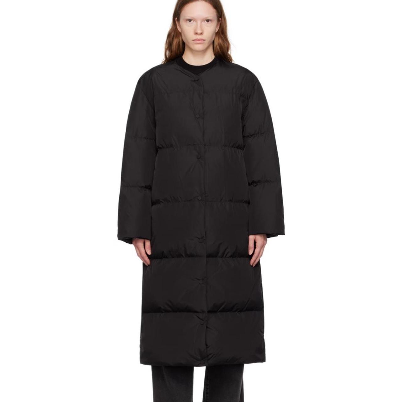 Stand Studio Black Valerie Down Coat Puffer Brand... | Depop