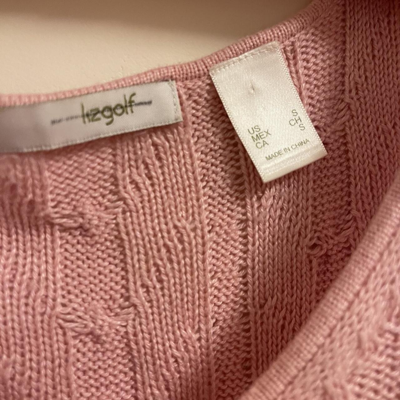 Pink sweater vest!! So soft - Depop