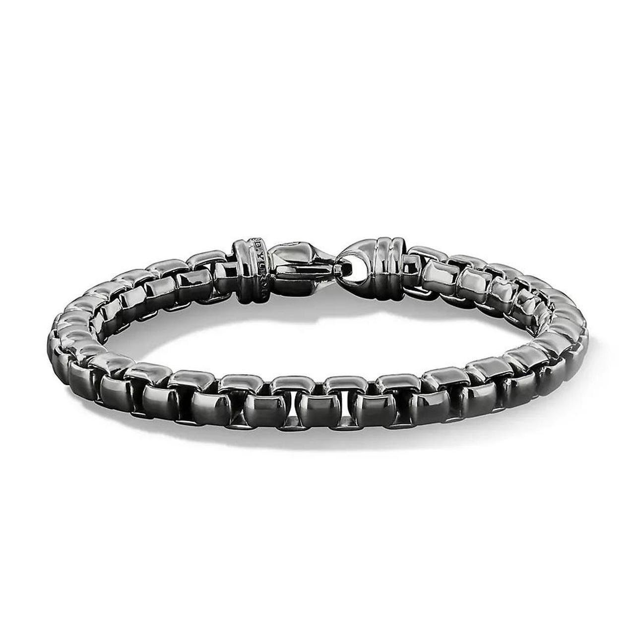 David Yurman Box Chain Bracelet. One previous owner.... - Depop