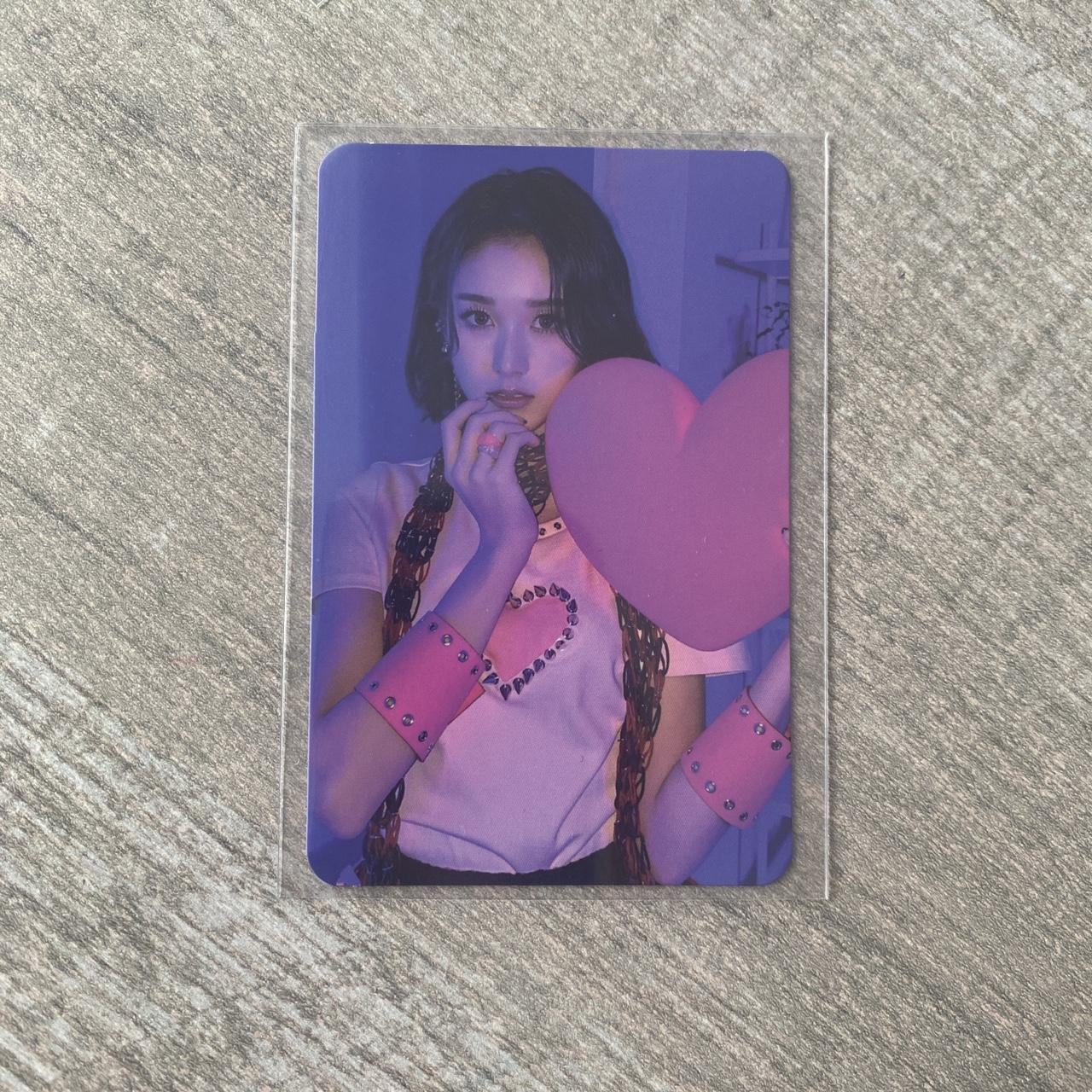 stayc j young luv photocard message before buying... - Depop