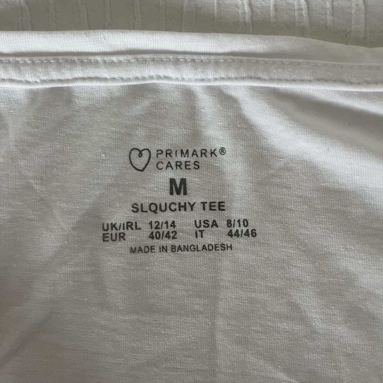 Slouchy white primark tee So comfy Never worn Size... - Depop