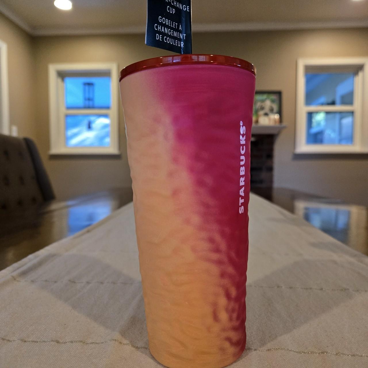 2025 Limited Edition Starbucks Color Changing Molted... | Depop