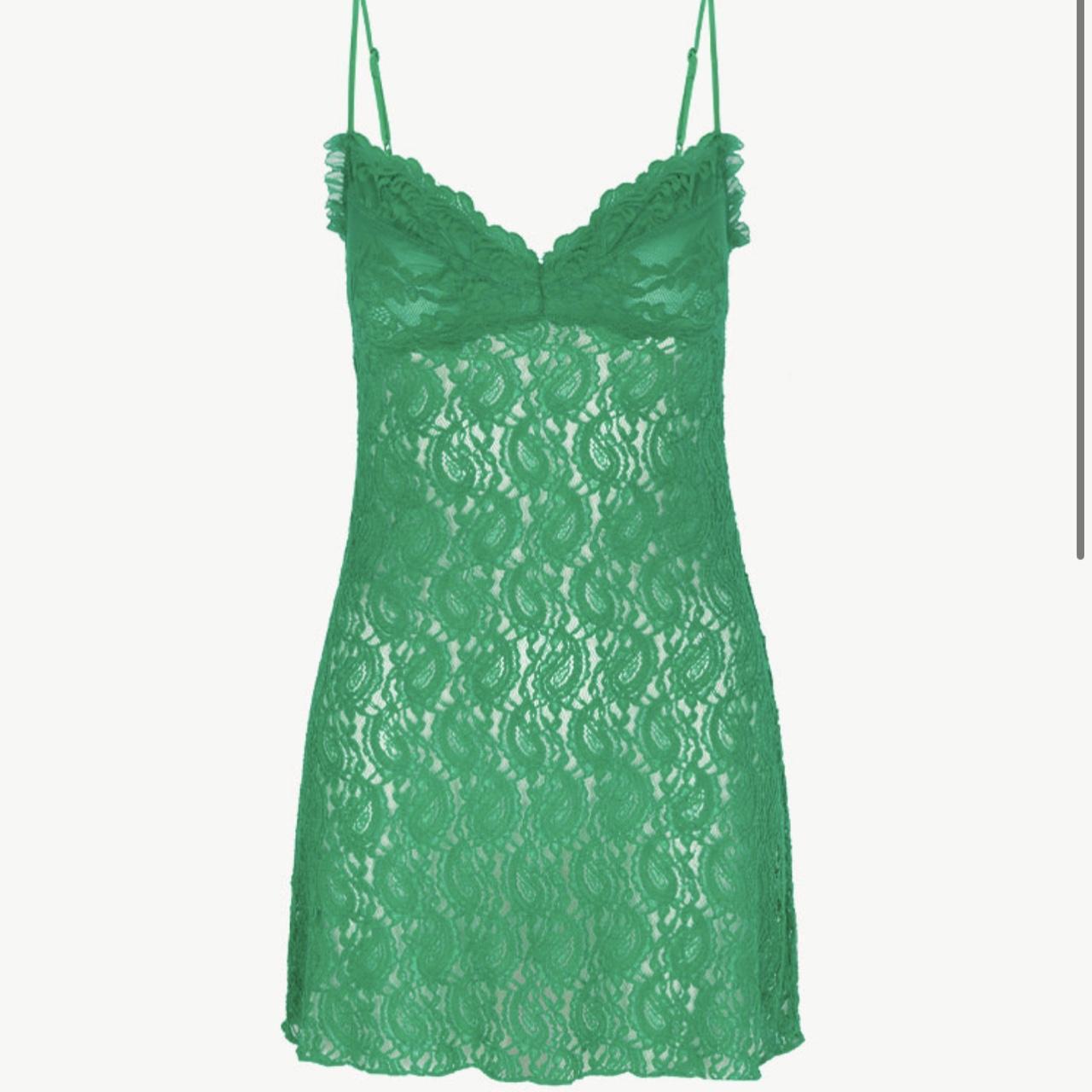 New Cindy Realisation Par Dress in Kelly Green,... - Depop