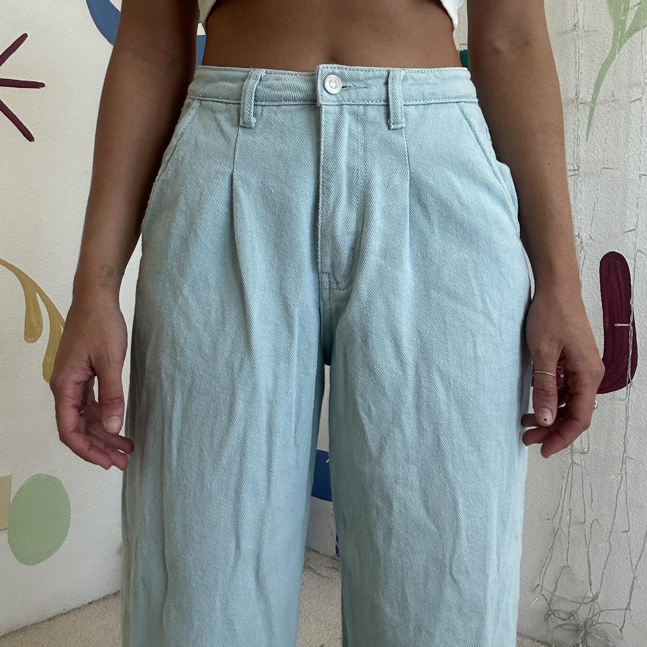 Light blue Princess Polly jeans! Only worn a couple... - Depop