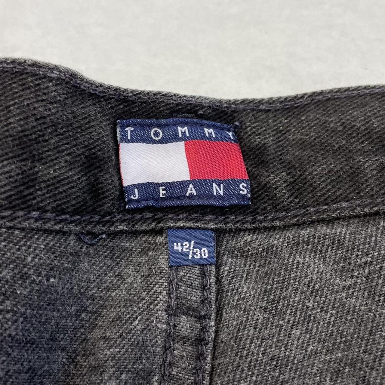 Vtg Tommy Hilfiger Carpenter Jeans 40 x 32 Black... - Depop