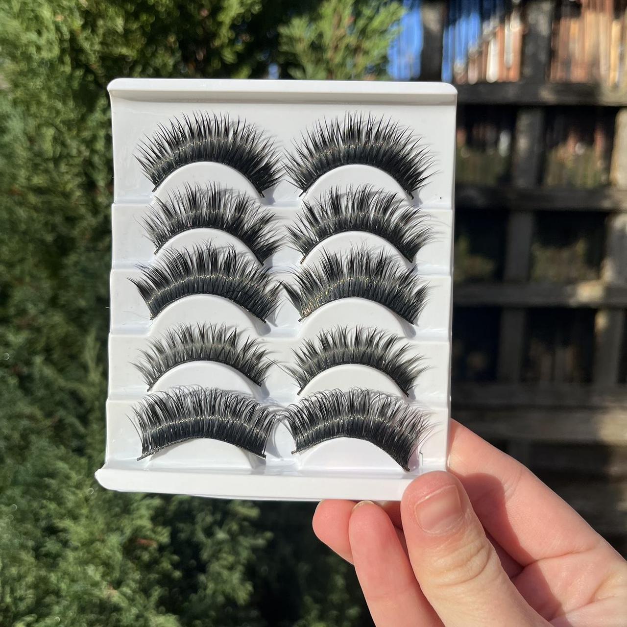 Brand new 5 pairs fully volume lashes - fake lashes... - Depop