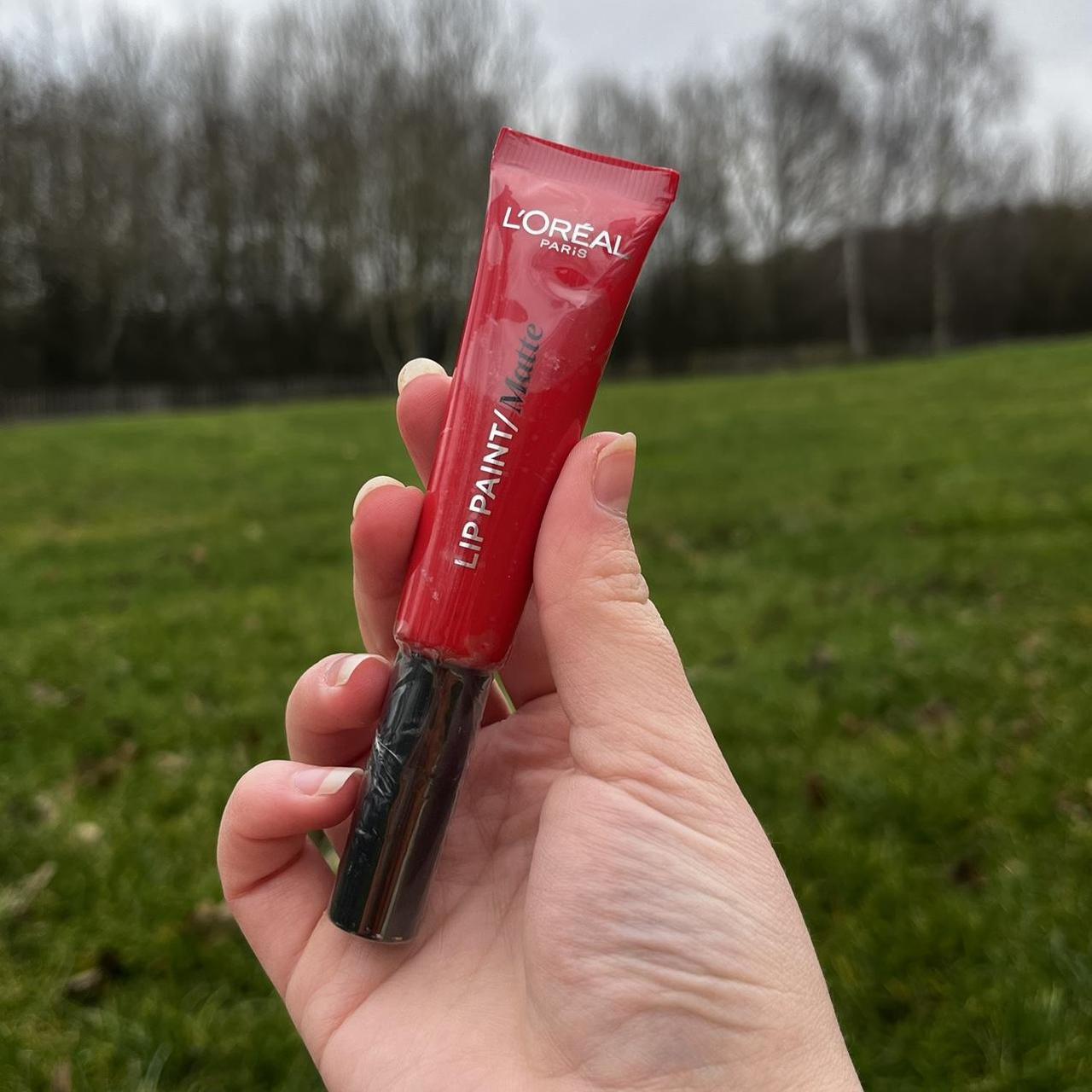 L'OREAL Paris Lip Paint liquid lipstick Lacquer 8ml... - Depop