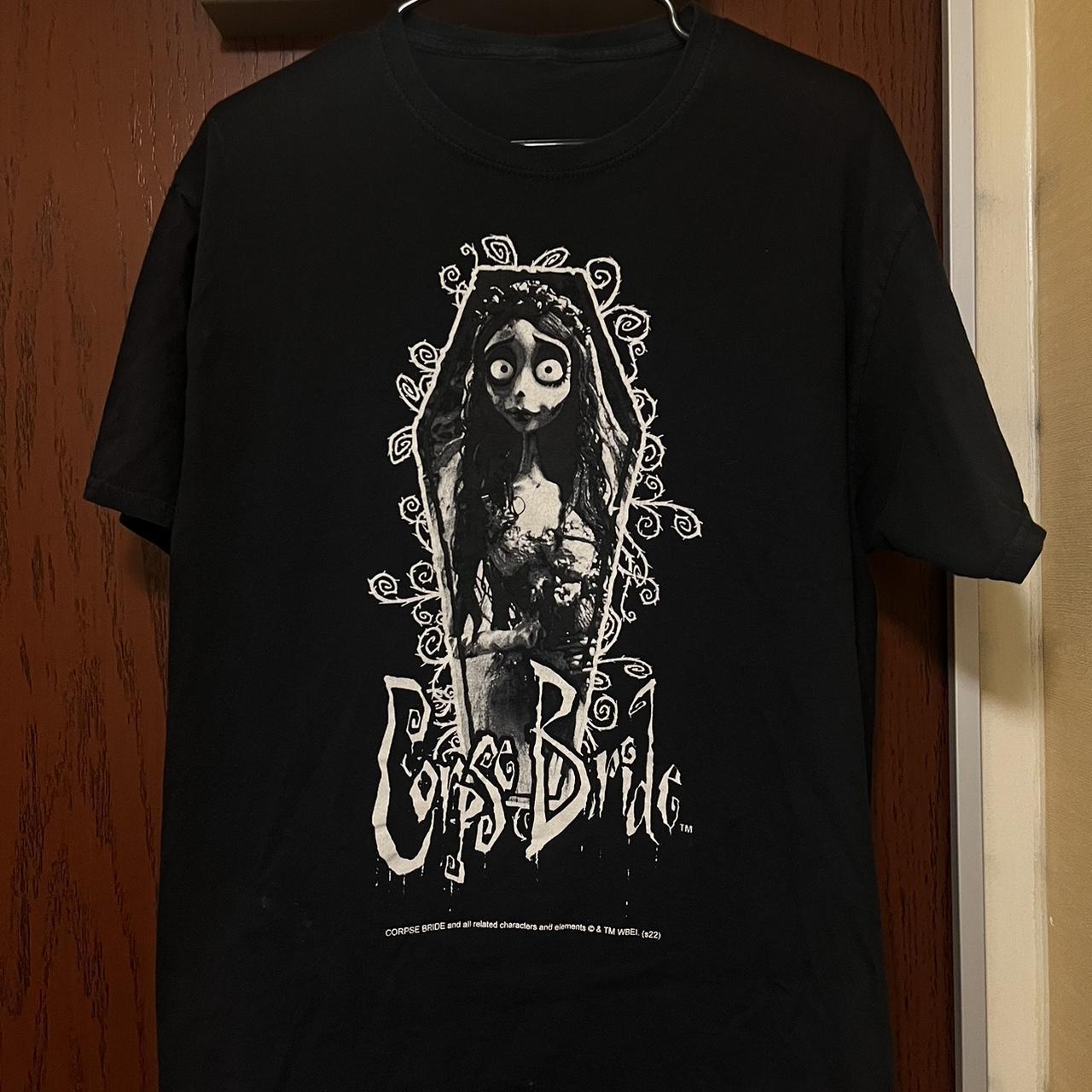 CORPSE BRIDE T SHIRT SIZE L NO TAG #corpsebride... - Depop