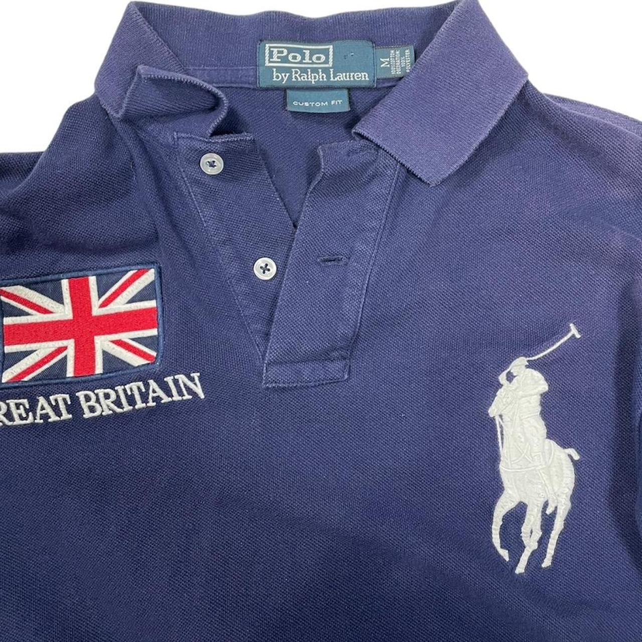 Ralph Lauren “Great Britain” polo shirt Clean polo,... - Depop