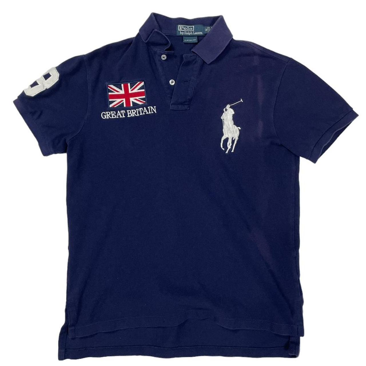 Ralph Lauren “Great Britain” polo shirt Clean polo,... - Depop