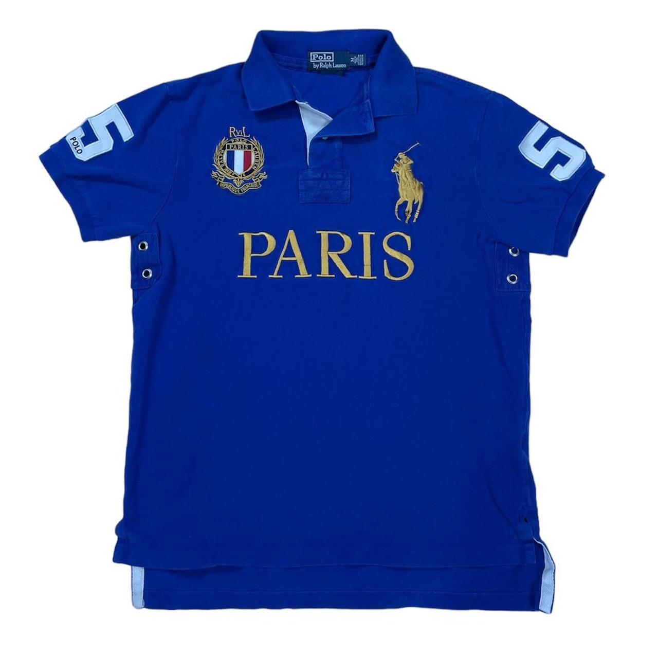 Polo Ralph Lauren Paris polo shirt NFS rn Size M... - Depop